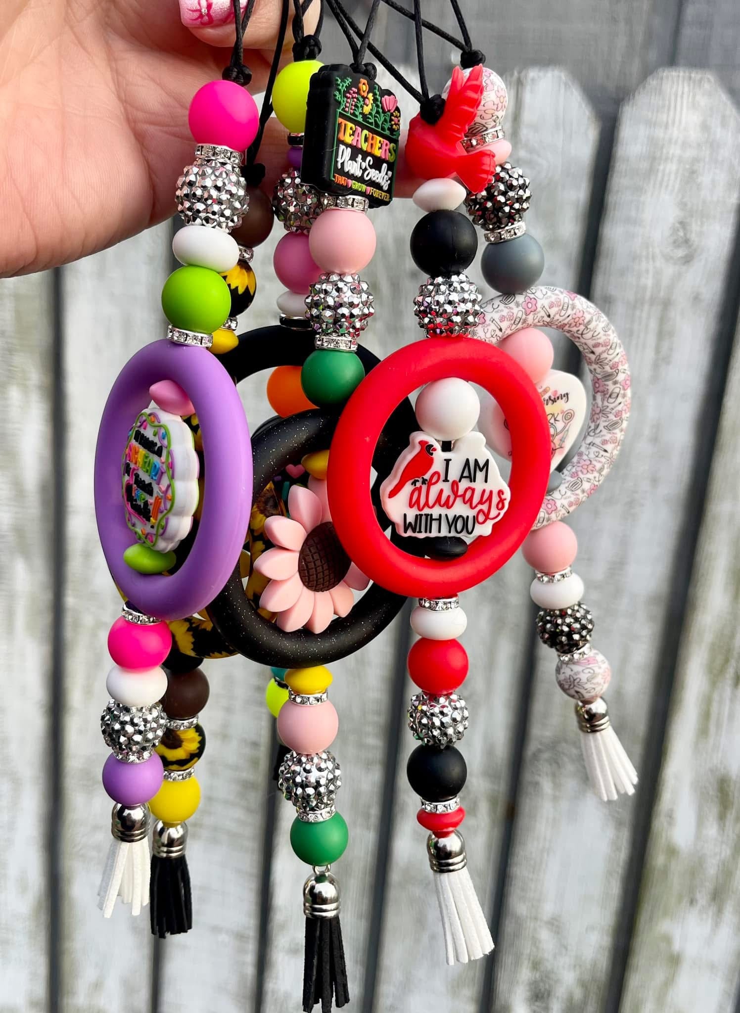 Beaded Car Charms – Kassidy Elizabeth & Co.